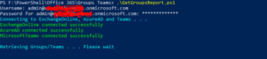 Office 365 Groups/Teams powershell reporting script – Jumlins TechBlog